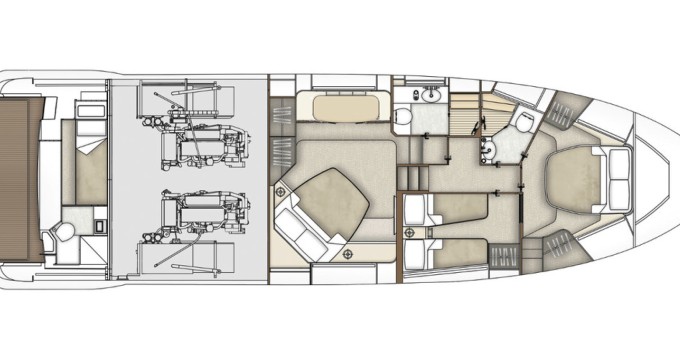 Ficha técnica Azimut 55 Fly | SamBoat